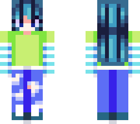 Normal version of 'Inverted' skin | Minecraft Skin