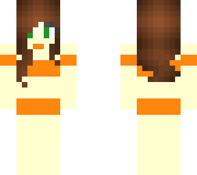 Tina the tiger swimsuit 2.0 | Minecraft Skin