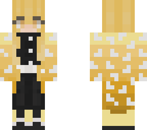 zenitsu female version | Minecraft Skin