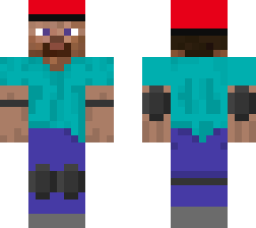 Biker Steve | Minecraft Skin