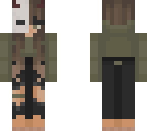 Halloween Half-Mask | Minecraft Skin