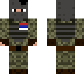 Serbian Army | Minecraft Skin