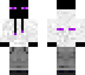 Slightly imrpoved ender bro | Minecraft Skin