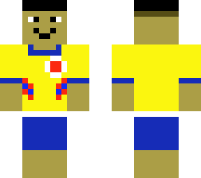 camiseta de colombia | Minecraft Skin