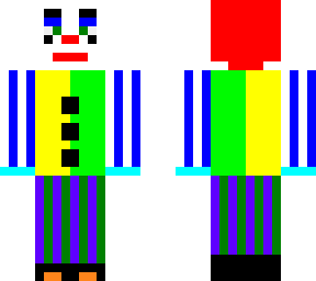 Friendly Minecraft Clown | Minecraft Skin