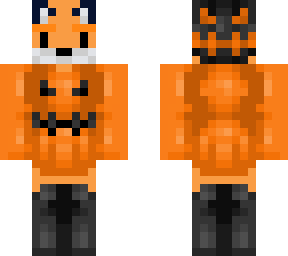 Halloween Fox | Minecraft Skin