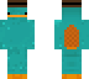 Perry the platypus revamped (just a little) | Minecraft Skin