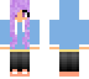 Purple Hair | Minecraft Skins