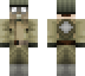WW1 DE Flamethrower Operator | Minecraft Skin