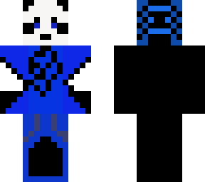 Blue panda | Minecraft Skin