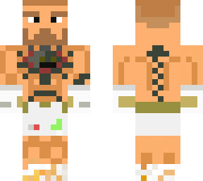 conor mcgregor floyd mma boxing boxer fighter beard | Minecraft Skins