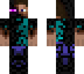 enderman steve 2 | Minecraft Skin