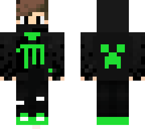 Green Player Skin Mcpe | Minecraft Skin