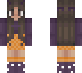Halloween Girl | Minecraft Skin