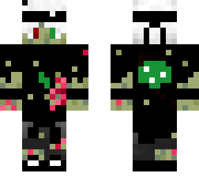 Office_Excel Zombie | Minecraft Skin