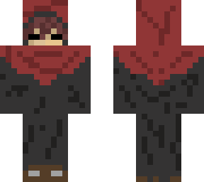 red cloaked wizard | Minecraft Skins