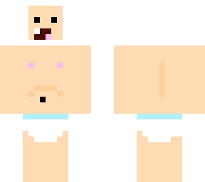 Finn Buff Baby | Minecraft Skin