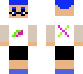 Splatoon boy | Minecraft Skin