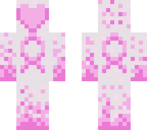 Breast Cancer Awareness Skin | Minecraft Skin