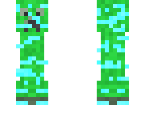 Charged Creeper skin | Minecraft Skin