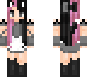 Cat Girl Maid | Minecraft Skin