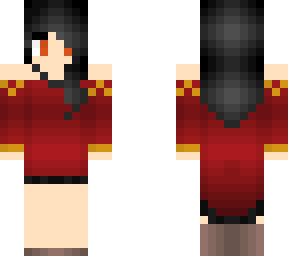 CINDER FALL | Minecraft Skin