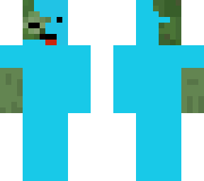 Half Zombie Half Steve | Minecraft Skins