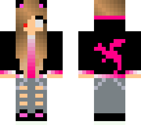 Love kitty entity | Minecraft Skin