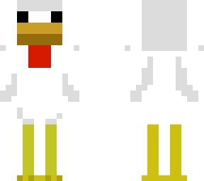 Chicken (with legs) | Minecraft Skin
