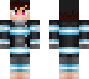 fire force | Minecraft Skin