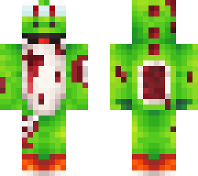 Halloween Yoshi | Minecraft Skin