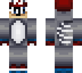 PabloTheRaccoon (Mobian) | Minecraft Skin