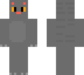 Gray Cat | Minecraft Skin