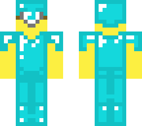 minion in diamond armour | Minecraft Skin