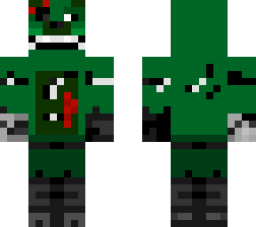 Zombie Foxy | Minecraft Skin