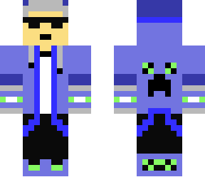 09sharkboy and eystreem hybrid | Minecraft Skin