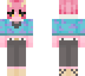 Mina Ashido -+- My Style | Minecraft Skin