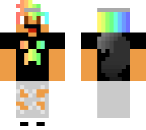 Rainbow Wolf | Minecraft Skin