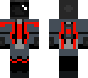 Red Spaceman | Minecraft Skin