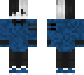 Vepex blue hoodie 4p | Minecraft Skin