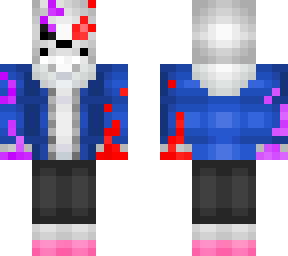 angry sans | Minecraft Skin