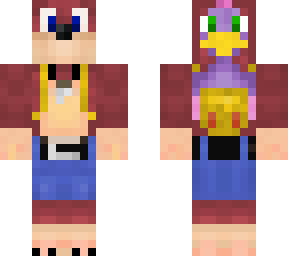 Banjo & Kazooie (Smash Alt 4) | Minecraft Skin