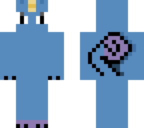 Pokemon - Shiny Alolan Meowth | Minecraft Skin