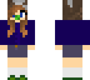 baby cow ready for school | Minecraft Skin