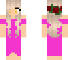 Pink Dress | Minecraft Skin