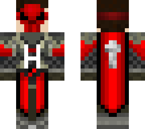 Red skull | Minecraft Skin