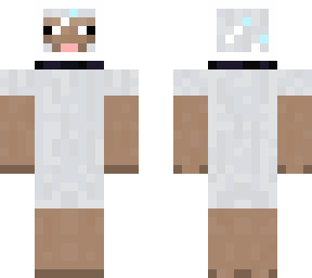 Sheep With Glass Helmet | Minecraft Skin