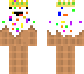 waffle+crown | Minecraft Skin
