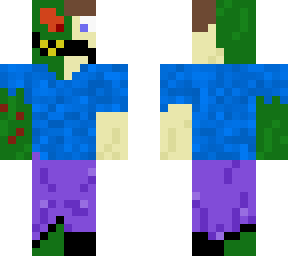 Half Man Half Zombie | Minecraft Skins