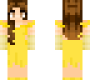 My Idea Of Belle (Beauty and the beast) | Minecraft Skin